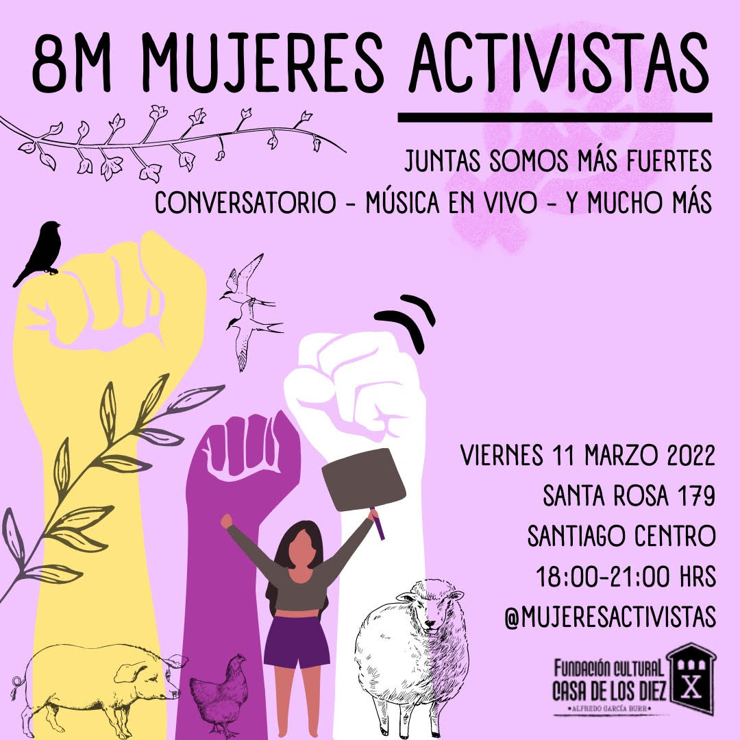Primer encuentro de mujeres activistas - Fundación Casa de los Diez
